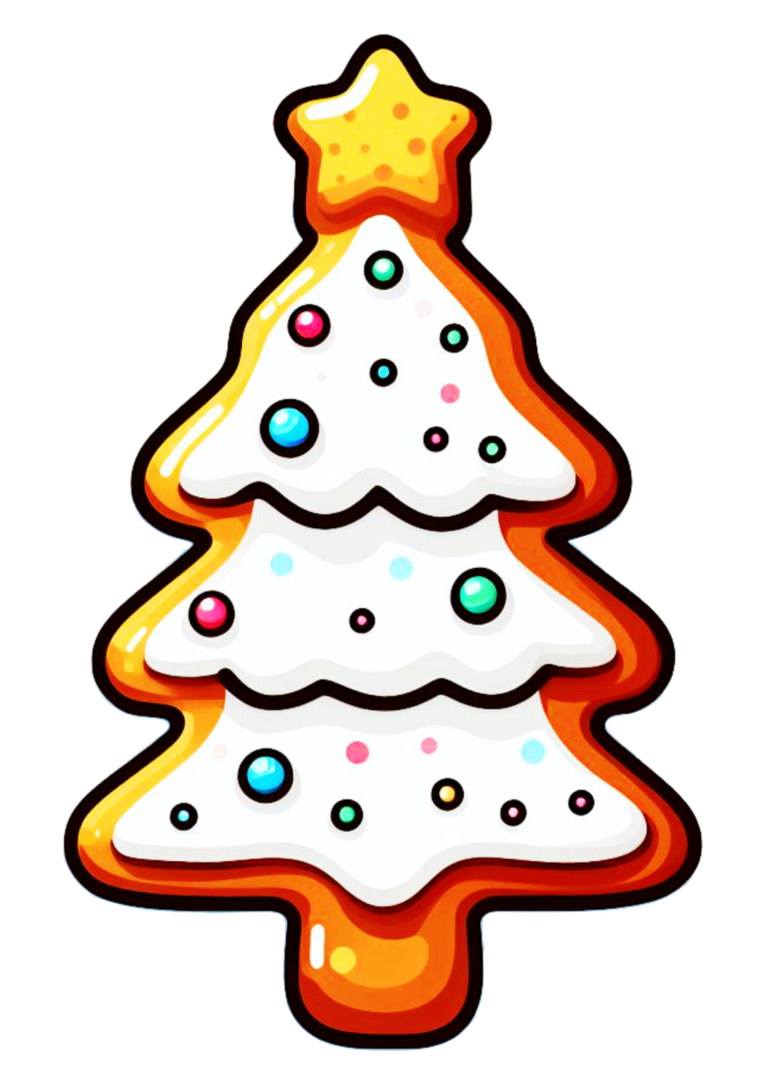 Decoração de natal biscoito em formato de Ôrvore artigos de papelaria png Decoração de natal biscoito em formato de Ôrvore artigos de papelaria png
