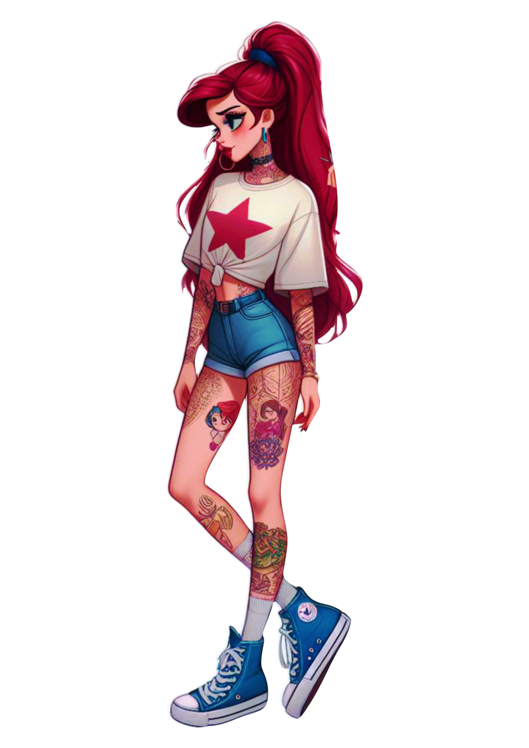 Ariel a pequena sereia Princesas disney png