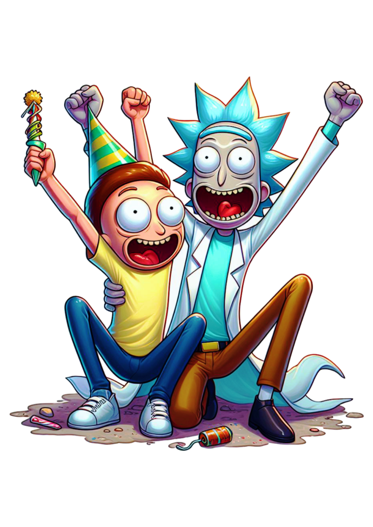 Rick and Morty png