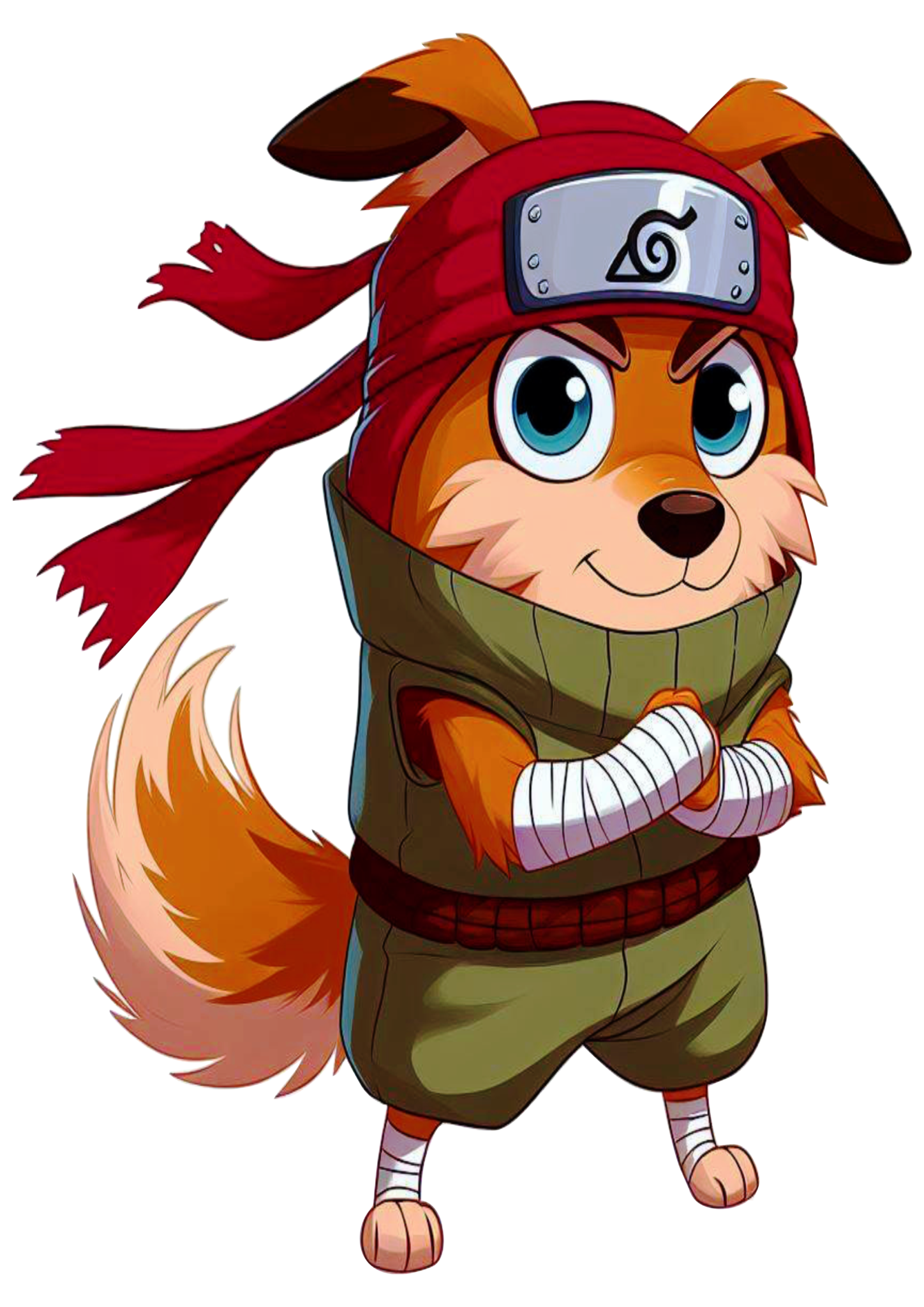 Desenho fofinho cachorro fantasiado de ninja naruto pack de imagens ... Desenho fofinho cachorro fantasiado de ninja naruto pack de imagens ...